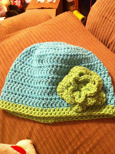 Ravelry: 2 Layer Flower Appliqué pattern by Kayla Surber