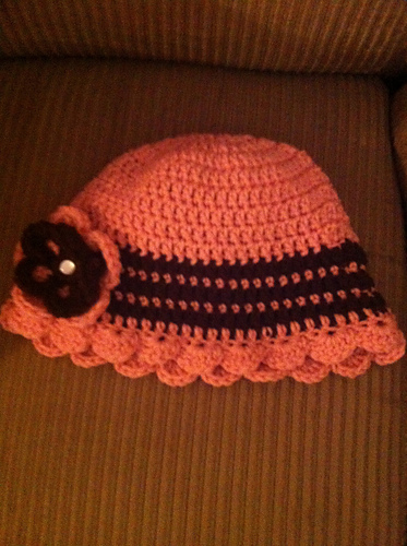 Ravelry: 2 Layer Flower Appliqué pattern by Kayla Surber