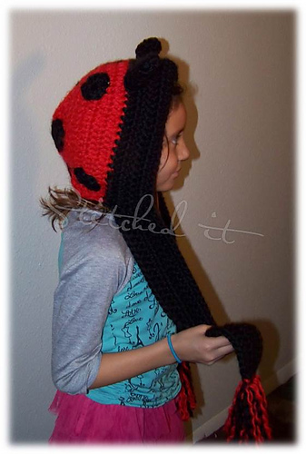 Ravelry: Jitterbug Ladybug and Bumblebee Scoodies pattern by Donna Knox