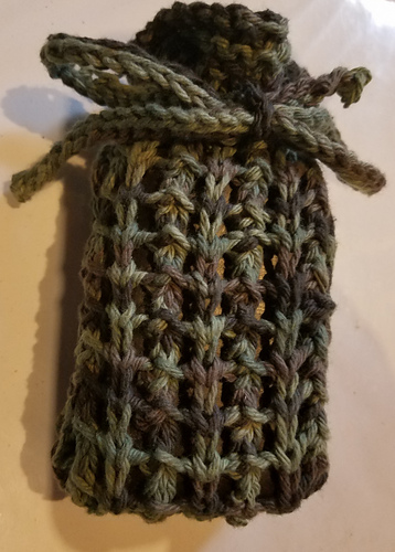 Ravelry: Knitted Cotton Soap Saver pattern by marianna mel