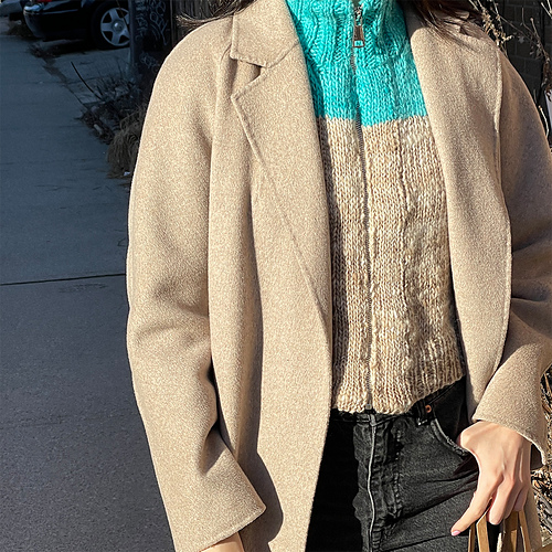 Ravelry: Zip Up Vest pattern by Kate Kang