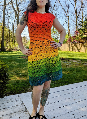 Ravelry: Unquestionable Maxi Dress pattern by conceptcreative.store