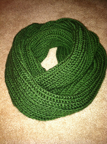 Ravelry: Kellie65's Brioche Infinity Scarf