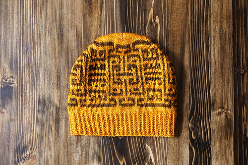 Ravelry: Aztec Maze Hat pattern by Kelli Small