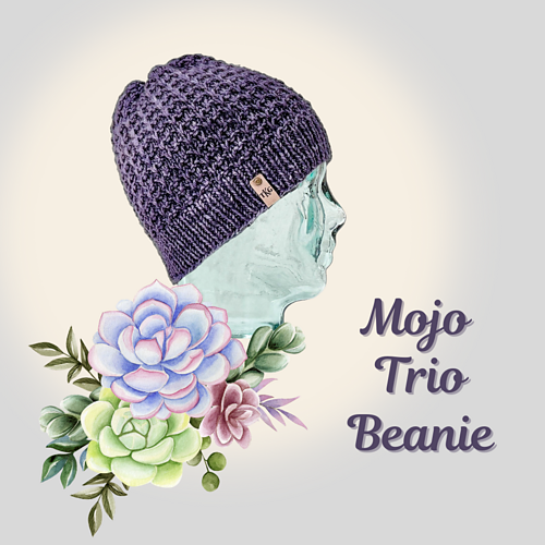 Ravelry: Mojo Trio Beanie (Worsted) pattern by Kelly Gaffney