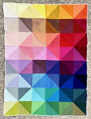 Ravelry: Color Spectrum Blanket pattern by Kelsey Emerson