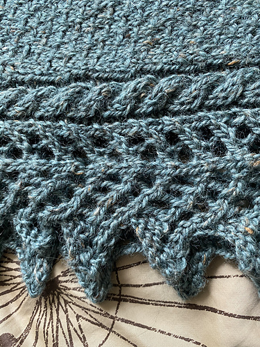 Ravelry: Fidget Sontag pattern by Kendya Goodman