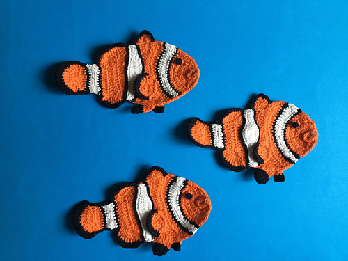 Ravelry: Clown Fish pattern by Kerri Brown