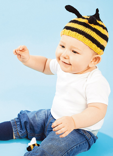 Ravelry: Bumble Bee Beanie pattern by Lucinda Ganderton