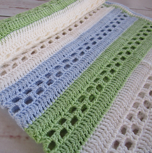 Ravelry: Sweet Tia Spring Baby Blanket pattern by Kerryn Wright