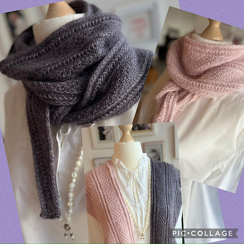 Ravelry: Catelyn Scarf pattern by Kerstin Ritter