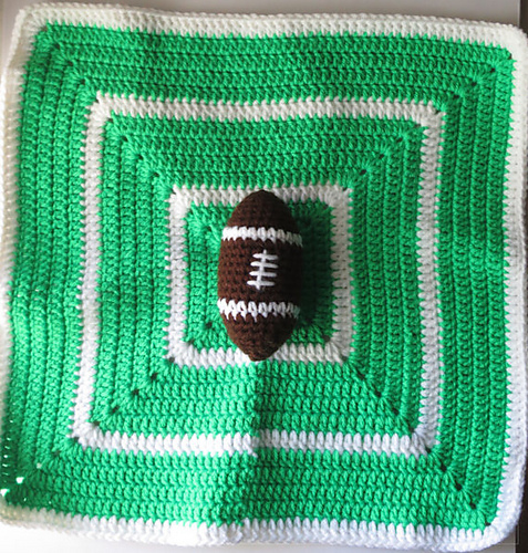 Ravelry: Football Lovie pattern by Alissa Clevenger