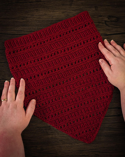 Ravelry: IRL Bandana Cowl pattern by Kacey Herlihy