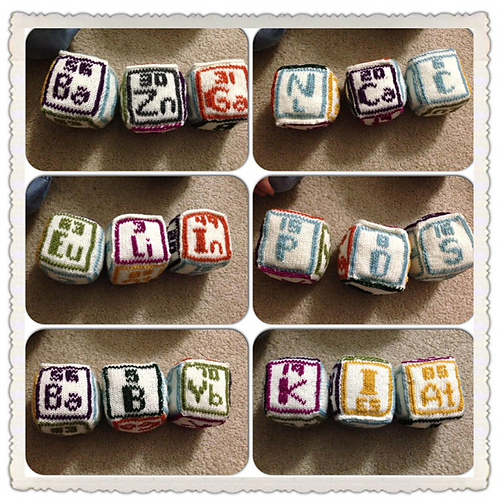 Ravelry: Atomic Blocks: The Periodic Table pattern by Alegria DaSilva