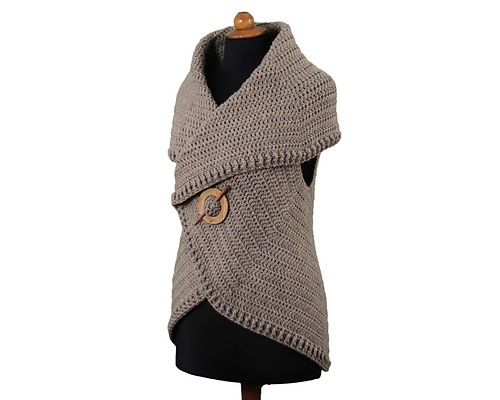 Ravelry: The Simplicity Round Cardigan S - 5XL pattern by Kiki Crochet ...