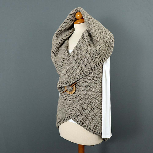 Ravelry: The Simplicity Round Cardigan S - 5XL pattern by Kiki Crochet ...