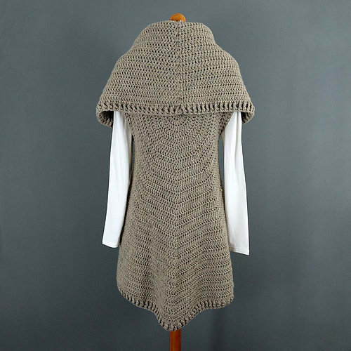 Ravelry: The Simplicity Round Cardigan S - 5XL pattern by Kiki Crochet ...