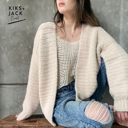 Ravelry: Banbury Oversized Drape Crochet Cardigan pattern by Kiks ...