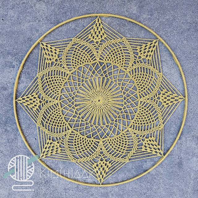 Ravelry: Modern Mandala pattern by Kim Bakker