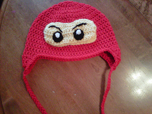 Ravelry: Leggo Ninja hat pattern by Kimberly Poole