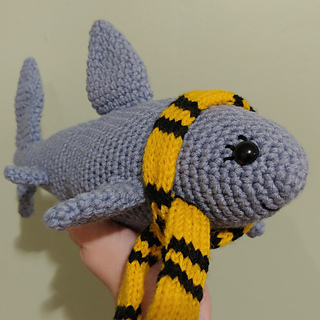 Ravelry: KimmyIsRad's Hufflepuff Shark