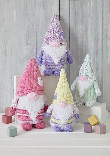 Ravelry: BKGONK1 Small Lemon Gonk pattern by King Cole Ltd