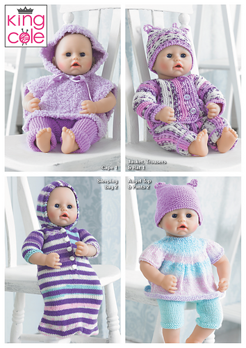 Ravelry: 5000 Doll Clothes pattern by King Cole Ltd