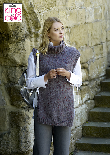 Ravelry: 4862 Ladies Tabards pattern by King Cole Ltd