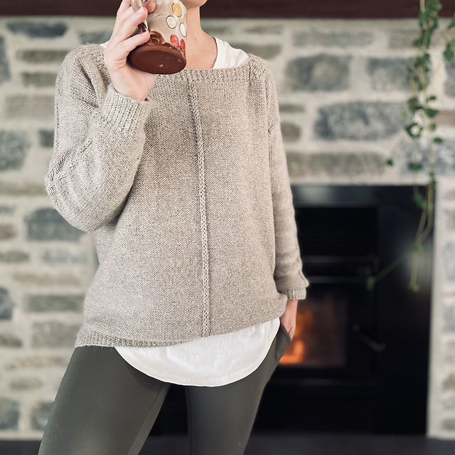 Ravelry: Autumn Break Sweater pattern by Kiniki Knits