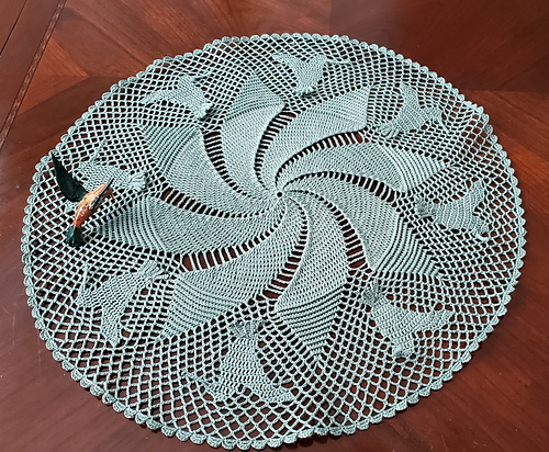 Ravelry: Hummingbird Pinwheel Doily pattern by Jeannie K. Kious