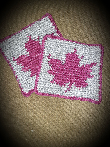 Ravelry: Maple Leaf Potholder pattern by J Murns
