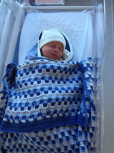 Ravelry: Crochet Pram Cover in 3 Colours pattern by Patons Australia