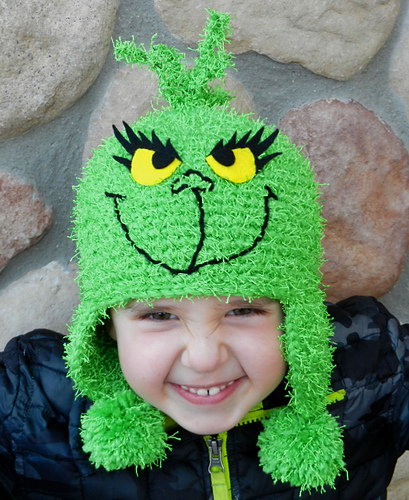 Ravelry: Grinch Inspired Hat pattern by Kismet Crochet