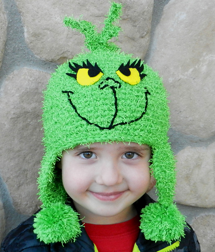 Ravelry: Grinch Inspired Hat pattern by Kismet Crochet