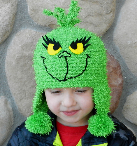 Ravelry: Grinch Inspired Hat pattern by Kismet Crochet