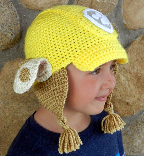 Ravelry: Paw Patrol Rubble Hat pattern by Kismet Crochet