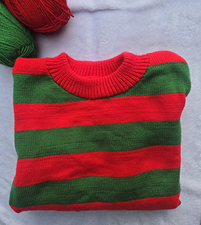 Ravelry: KittyIchigo1's Freddy Krueger sweater