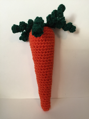 Ravelry: Stuffed Carrot 8" pattern by Katerina Cohee