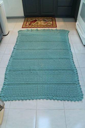 Ravelry: Cluster Lace Throw pattern by Carol Alexander