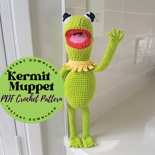 Ravelry: KERMIT MUPPET pattern by Esma Holden