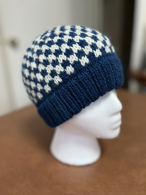 Ravelry: Checkerboard Toque pattern by Kristina K. Miller