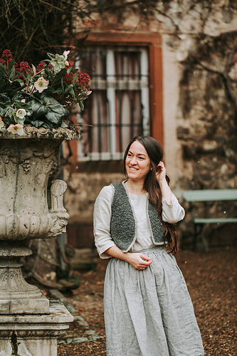 Ravelry: Mellow Vest pattern by Sharon Maninger