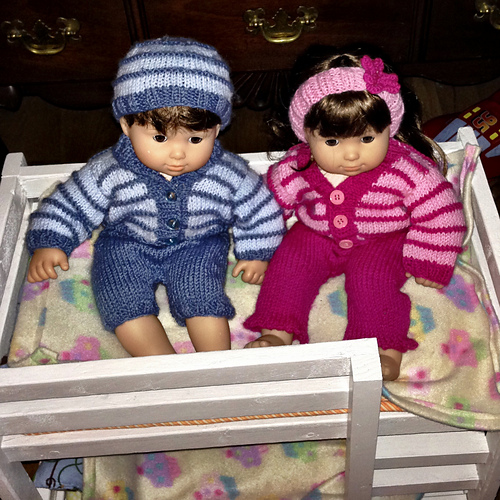 Ravelry: Bitty Baby Doll Basic Sets pattern by Jacqueline Gibb