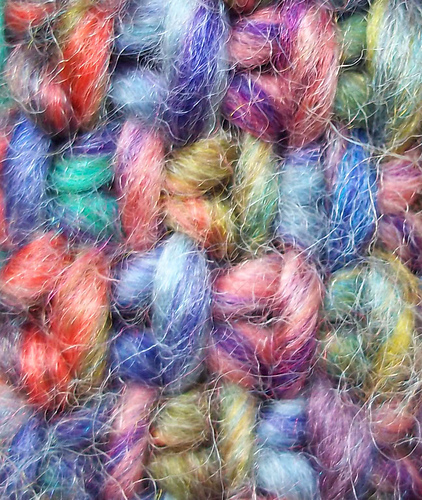 Ravelry: Three Color Linen Stitch Scarf pattern by Nicole Nance