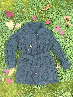 Ravelry: Oak Leaves Cardi pattern by Zee Karr