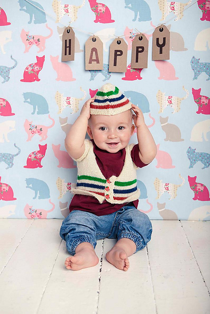 Ravelry: Smiley Stripes Hat pattern by Sam Parfitt