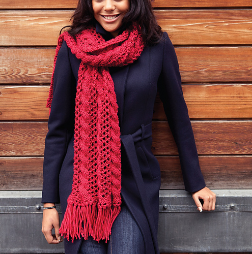 Ravelry: Talboys Wrap / Scarf pattern by Miranda