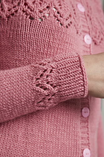 Ravelry: English Rose Cardigan pattern by Deepika