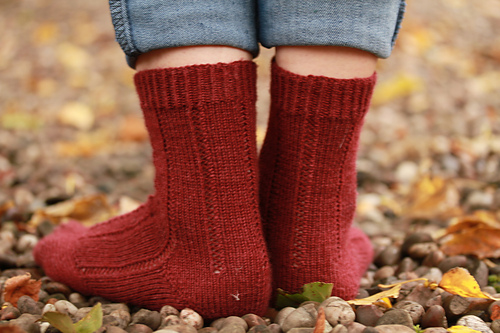 Ravelry: Gotico Socks pattern by Maria Näslund