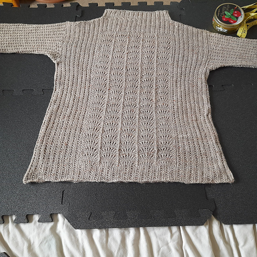 Ravelry: Fan Stitch Sweater pattern by Nadya Stallings